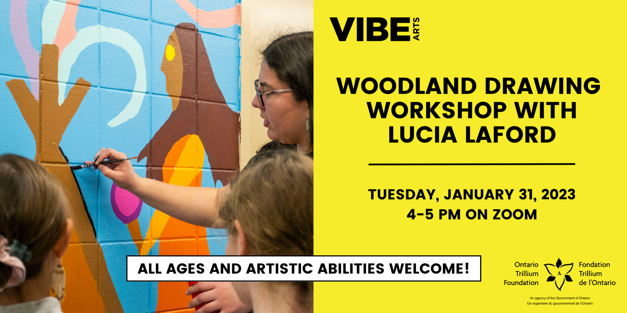 Online Woodland Drawing Workshop with Lucia Laford - Vibe Arts